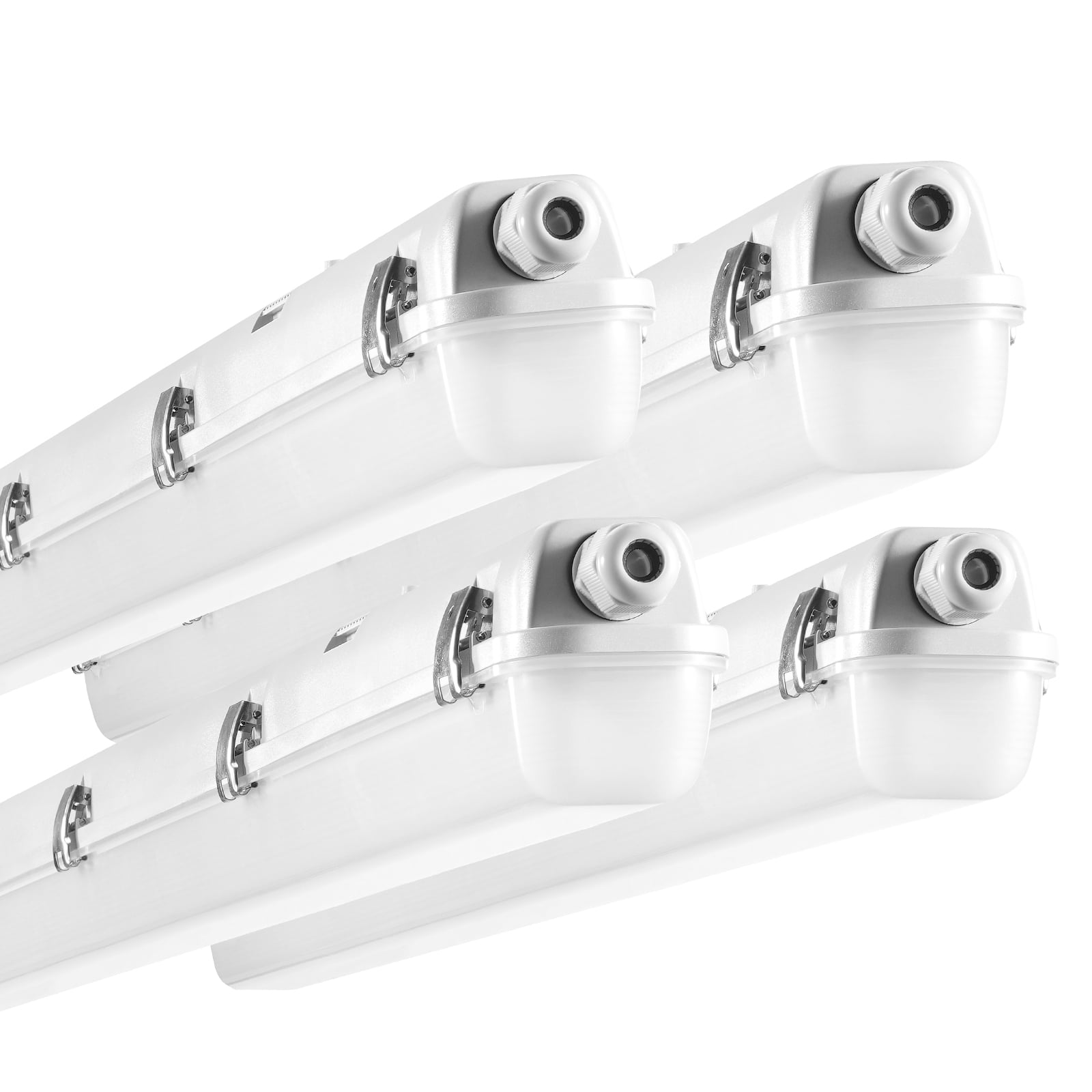 VEVOR 4FT LED Vapor Tight Light, 60W/50W/40W Selectable, 5000K Vapor ...