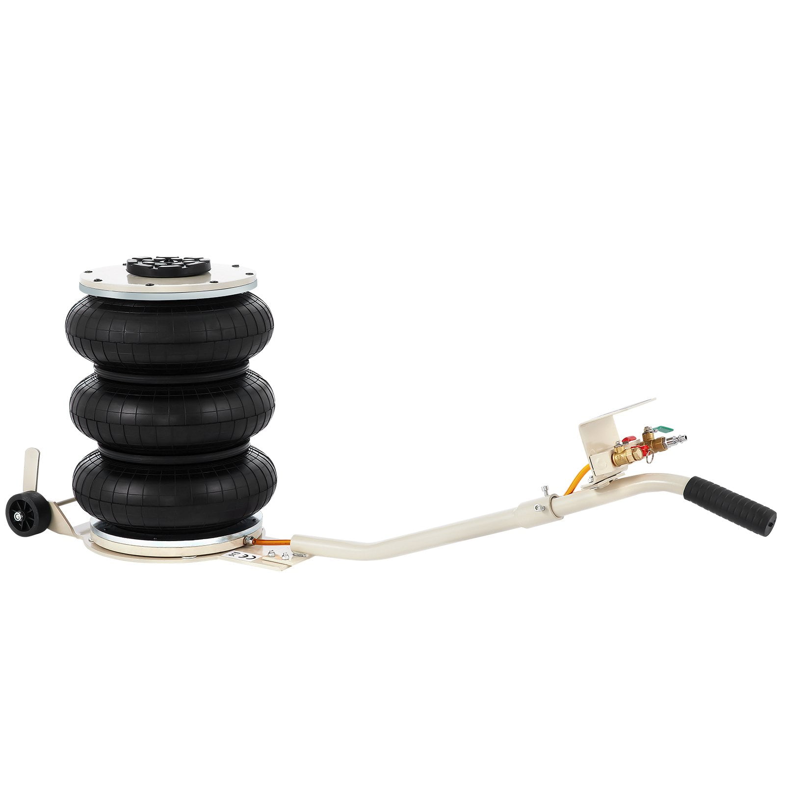 VEVOR 5 Ton Triple Bag Air Jack (11023 lbs), 6.3"-15.75" Lift ...