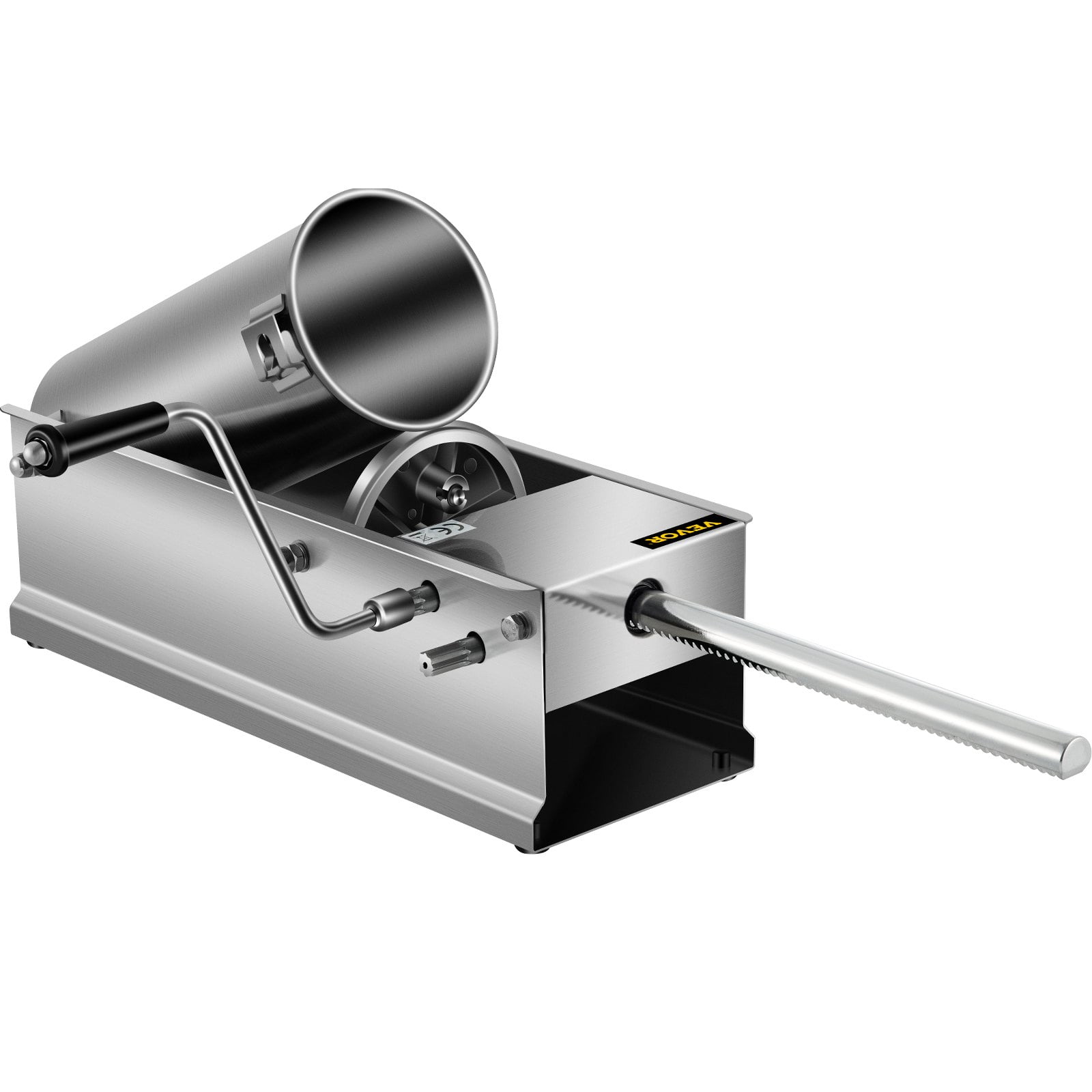 VEVOR 5L Manual Sausage Stuffer (11 lbs) - 5 Nozzles, Stainless Steel ...