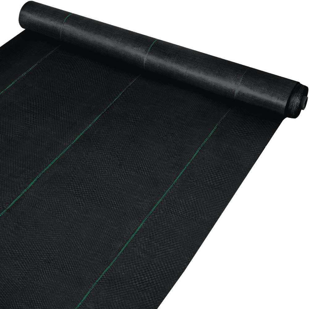 VEVOR 6.5FTx300FT Heavy Duty Weed Barrier Fabric Woven Geotextile for ...