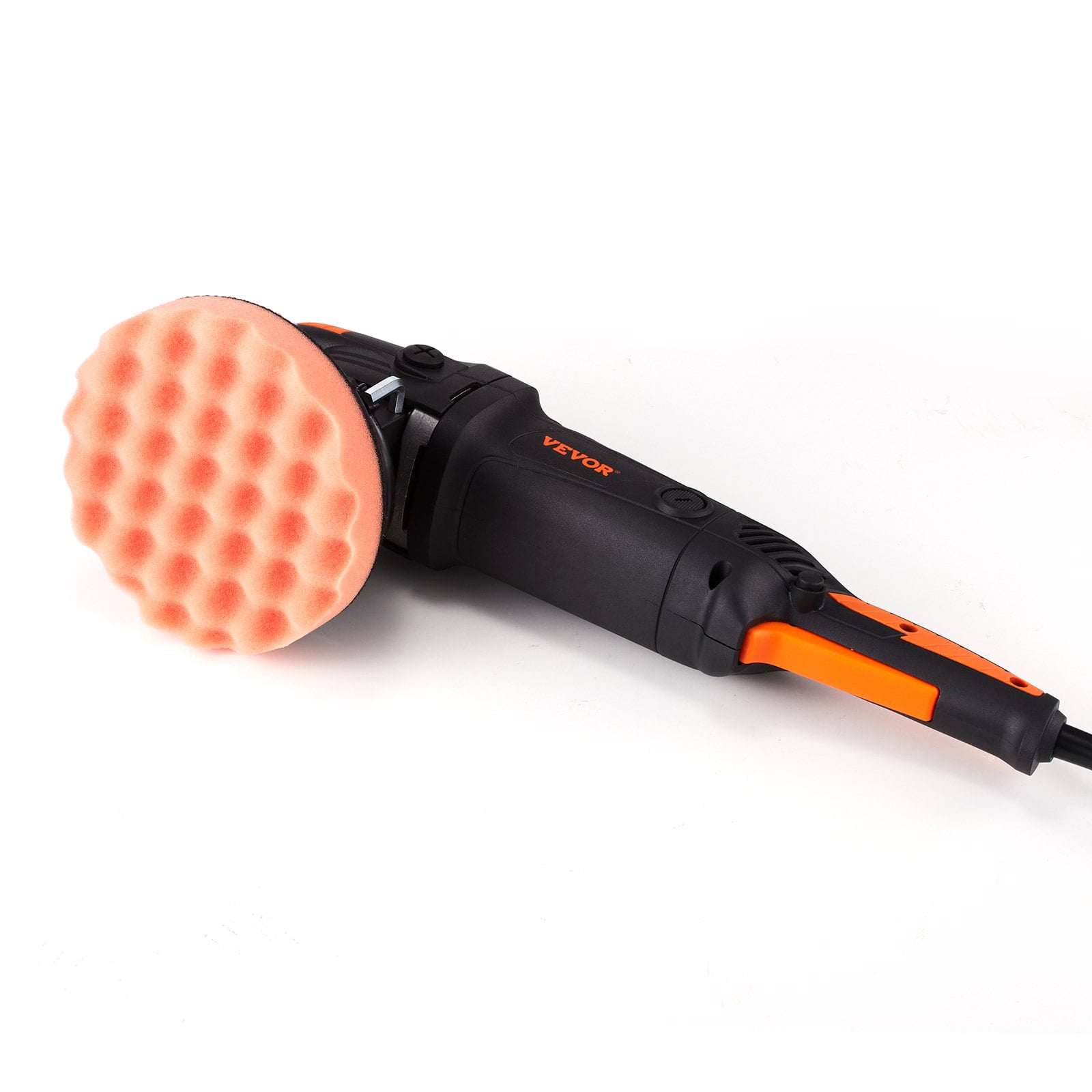 VEVOR 6-Inch Dual Action Random Orbital Buffer Polisher, 1900-4600 RPM ...