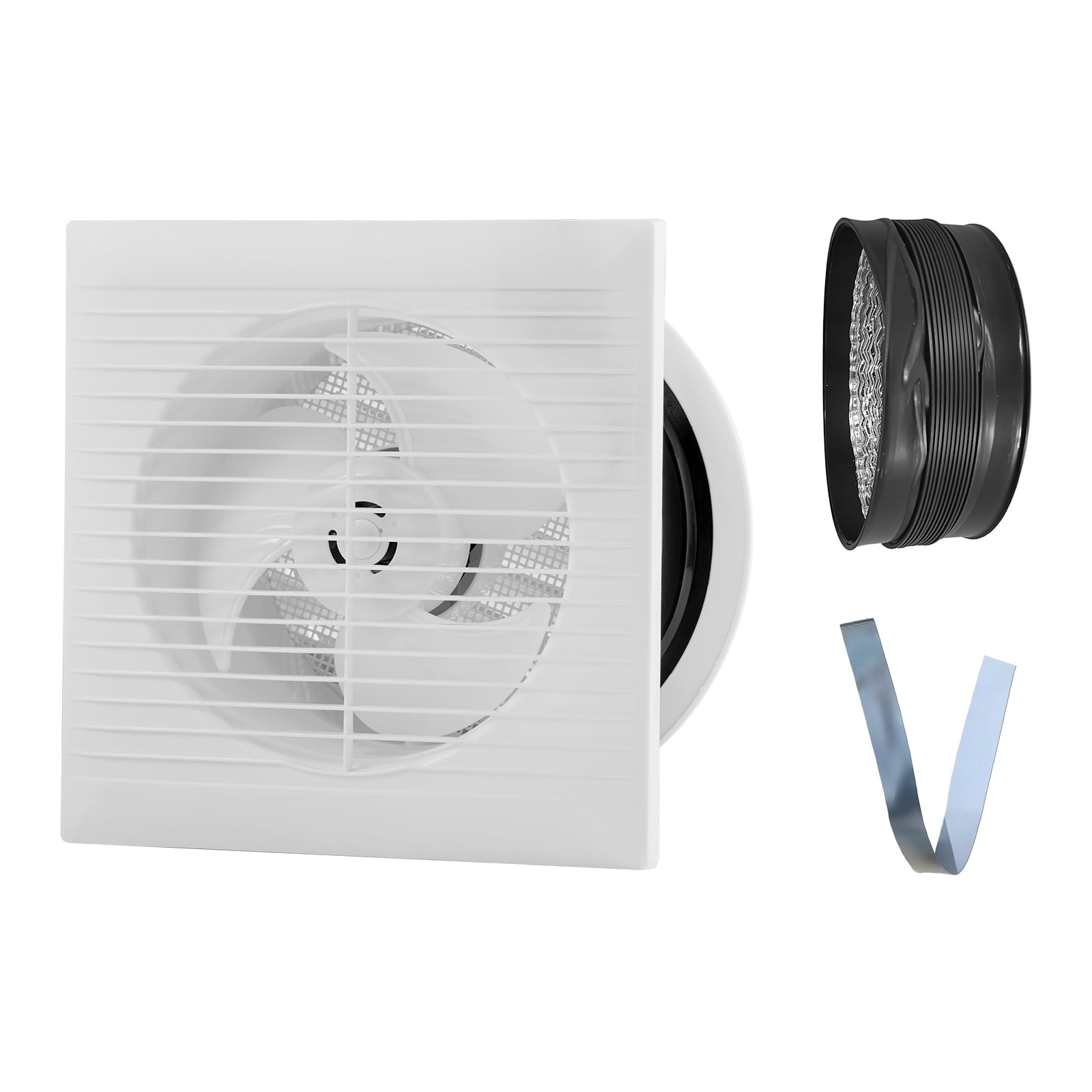 VEVOR 6 inch Through-The-Wall Ventilation Fan, 110 CFM Through Wall ...