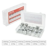 VEVOR 72 PCS JIC Hydraulic Fittings, Heavy Duty Master Industrial ...