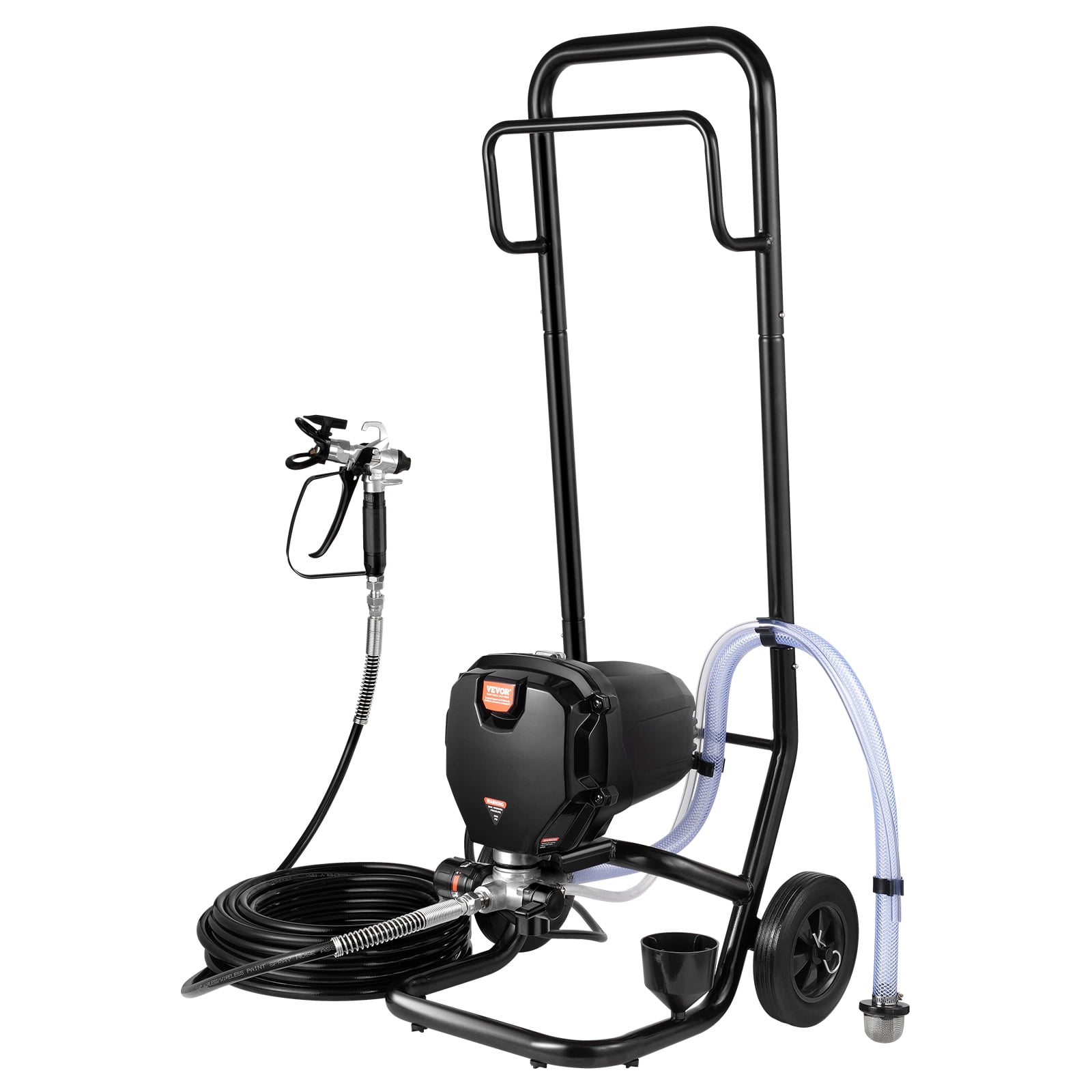 VEVOR 750W Stand Airless Paint Sprayer, 3000PSI High Efficiency ...