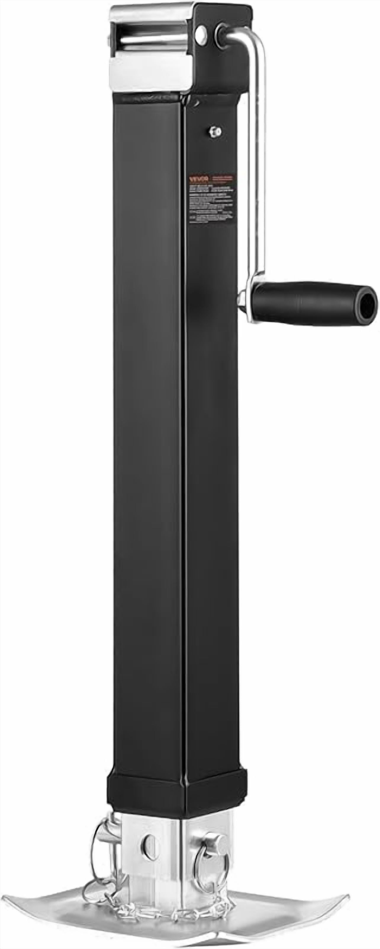 VEVOR 8000lbs Heavy-Duty Square Direct Weld on RV Jack, 15-1/4 Inches ...