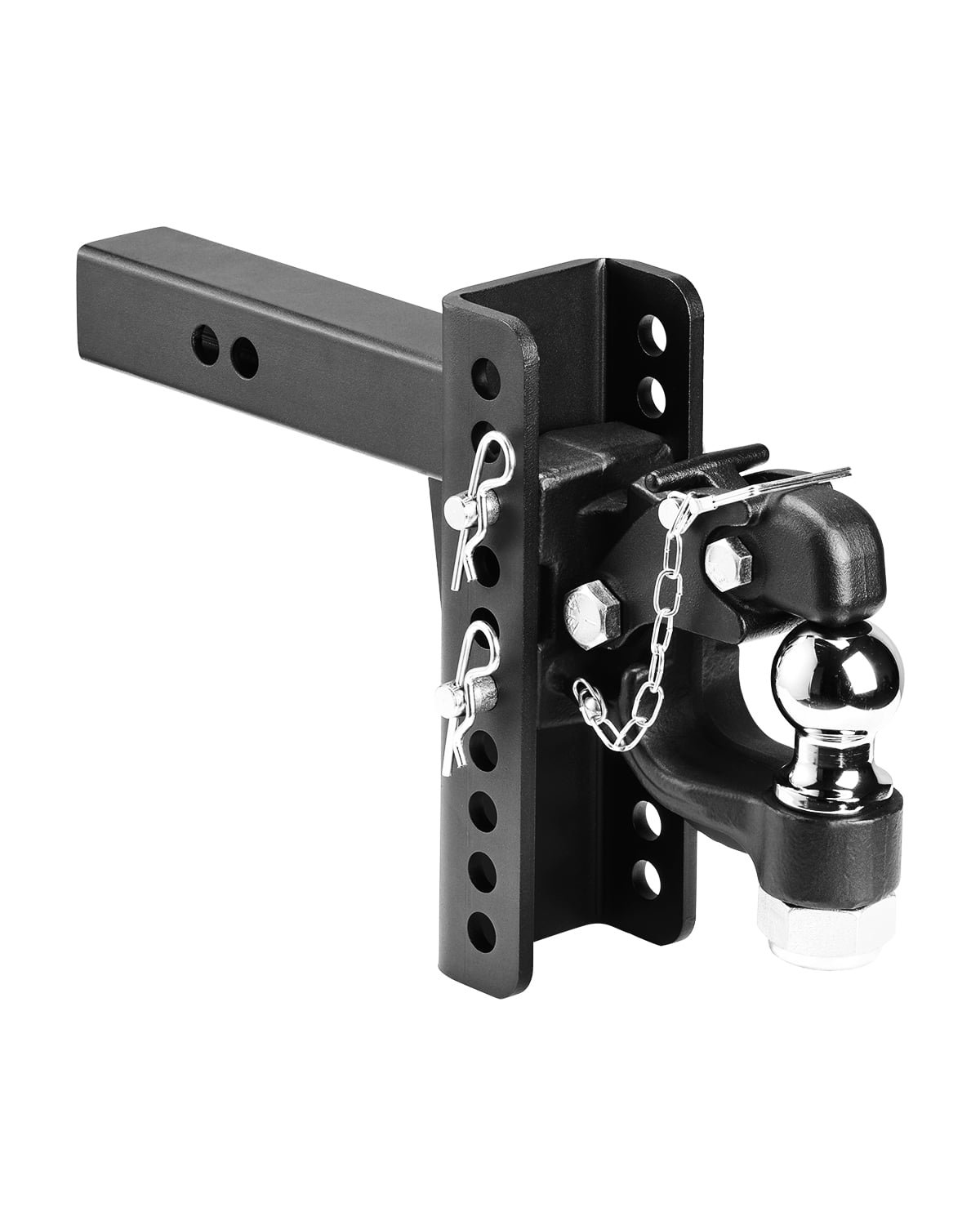 VEVOR Adjustable Pintle Hook, 20000 lbs, Pintle Hook Hitch for 2-inch ...