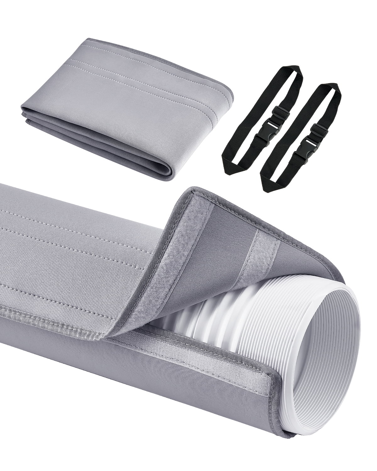 VEVOR Air Conditioner Hose Cover Wrap, Portable AC Hose Duct Vent Cover ...