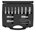 Annular Cutter Set, 13 pcs Weldon Shank Mag Drill Bits, 7/16" to 1-1/16 ...