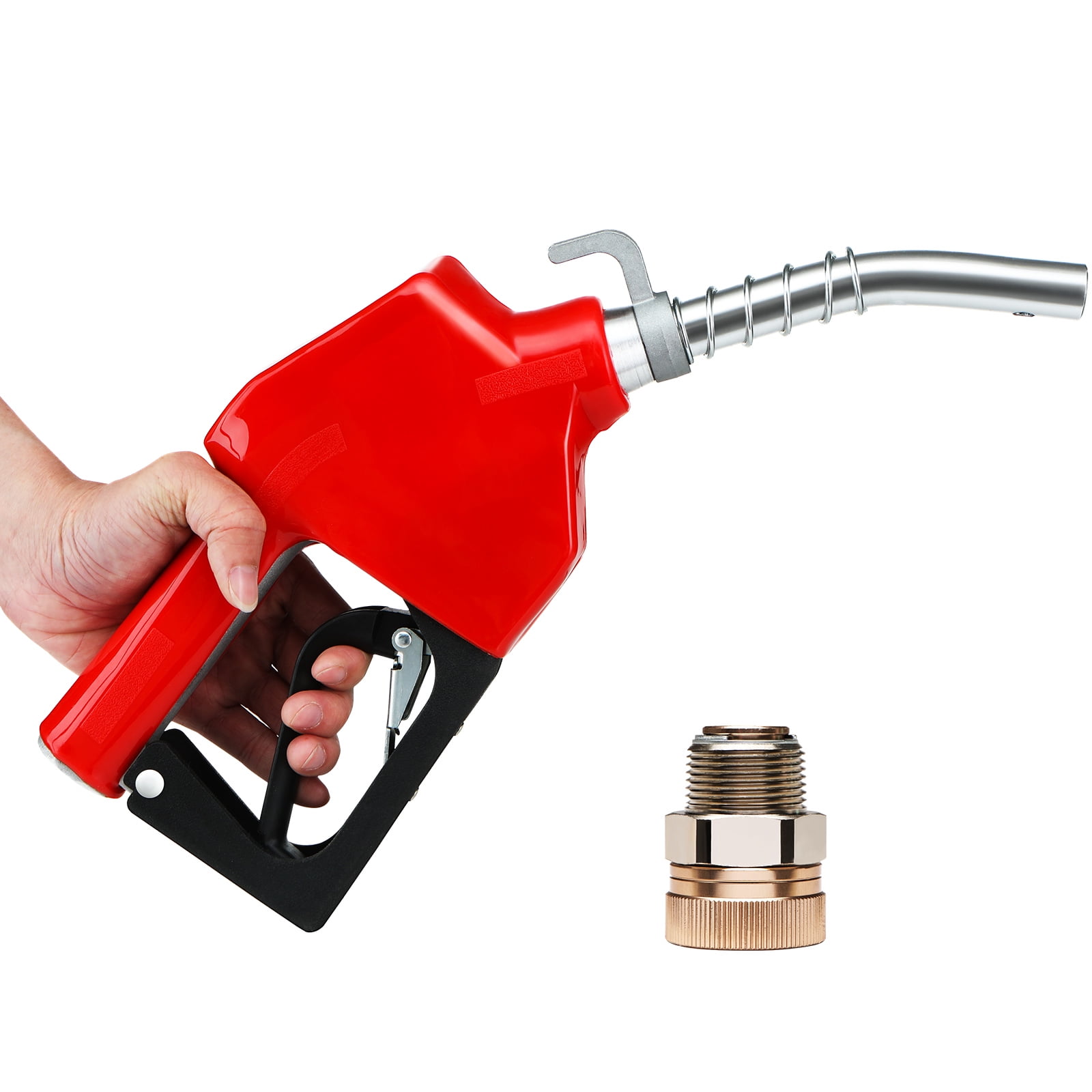 VEVOR Automatic Fuel Nozzle,3/4" NPT Inlet Thread & 15/16" Spout,16 GPM ...
