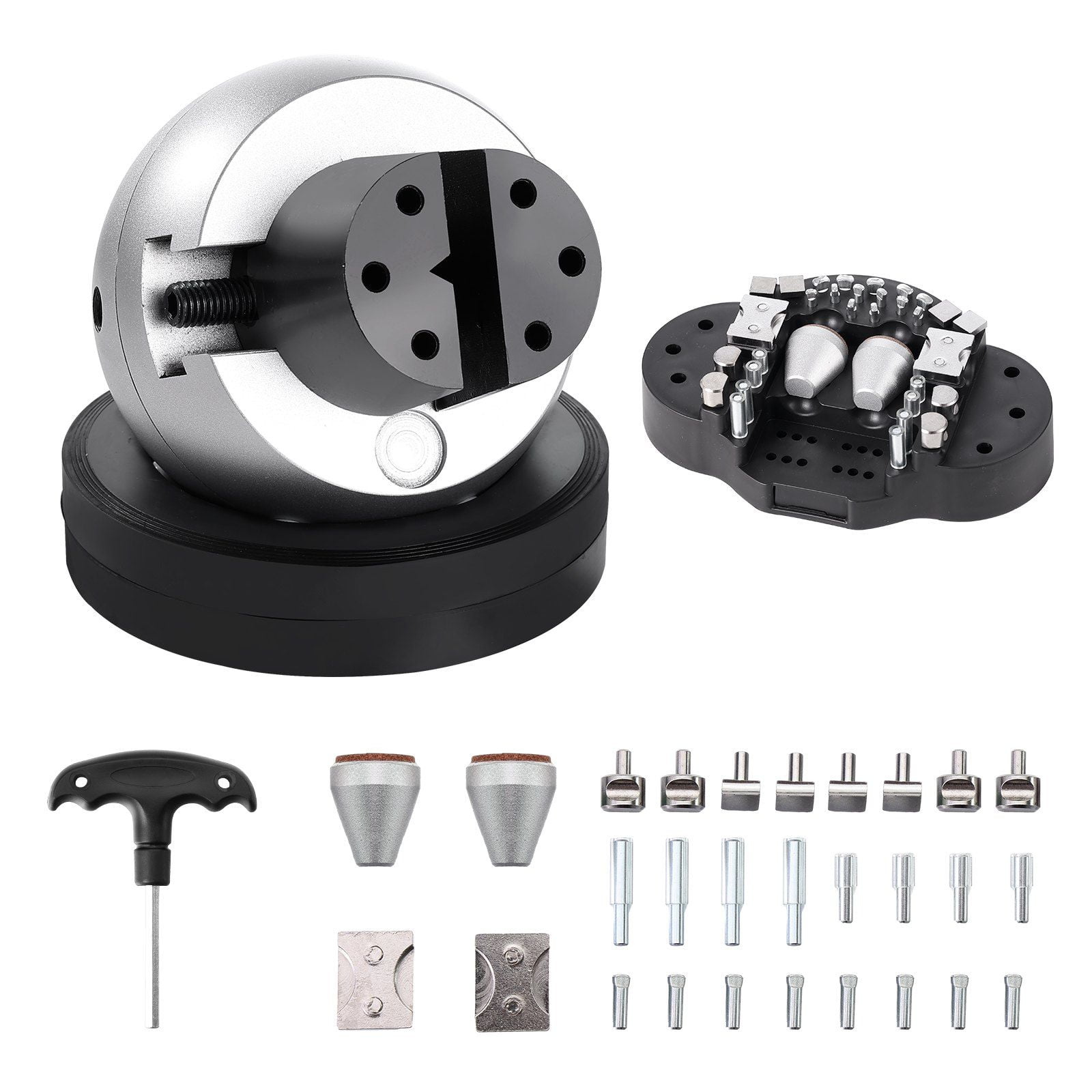 VEVOR Ball Vise, 5" Engraving Setting Tool, 360° Rotation Engraving ...
