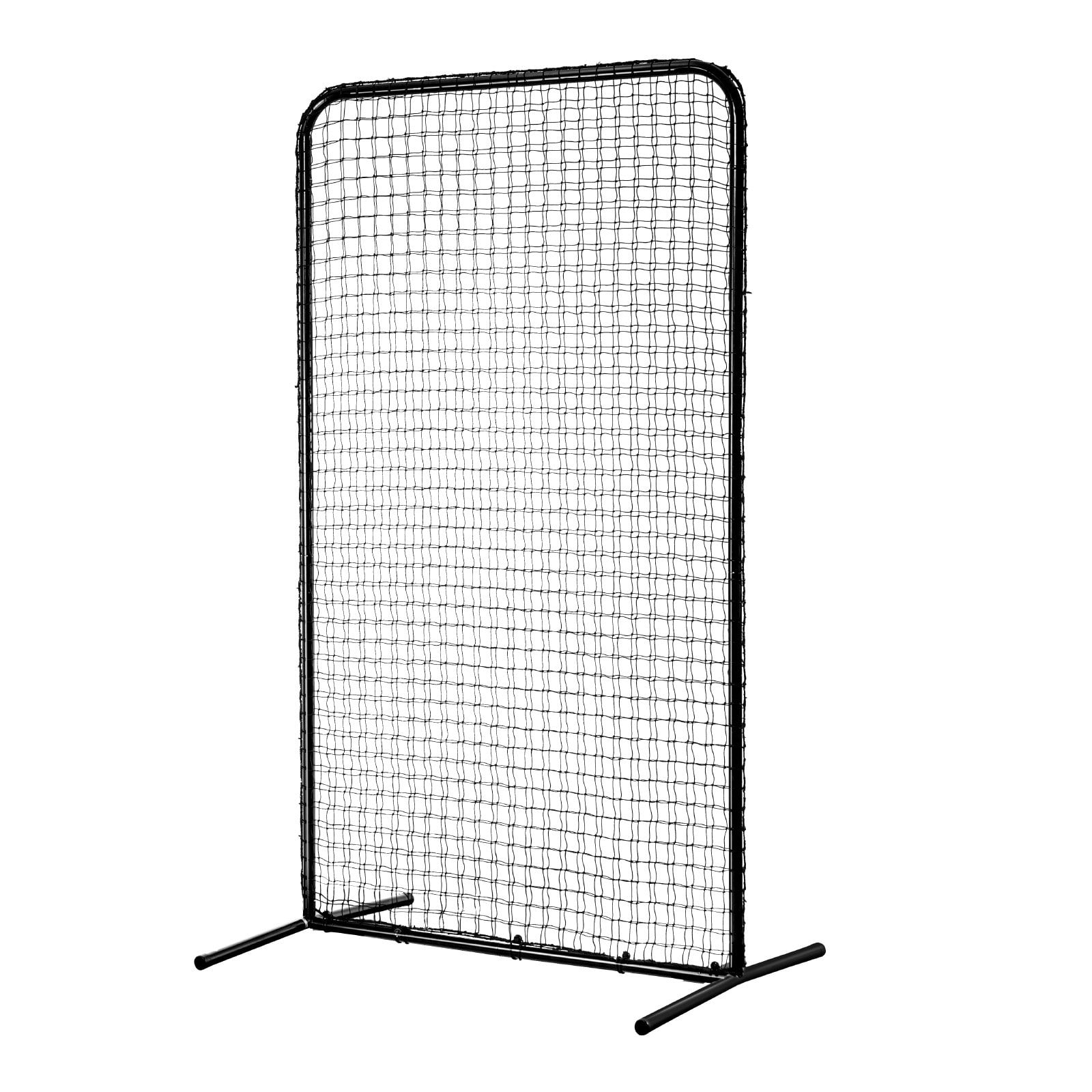 VEVOR Baseball Pitching Screen, 7x4 ft, Portable Softball Safety Screen ...