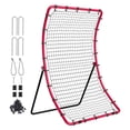 VEVOR Baseball And Softball Rebounder Net, 4 x 5.5 ft. PitchBack ...