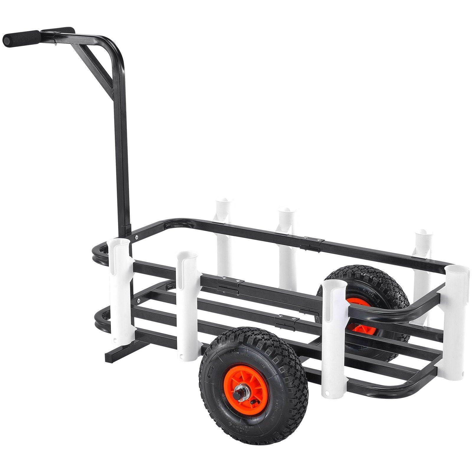 VEVOR Beach Fishing Cart, 200 lbs Load Capacity, Fish and Marine Cart ...