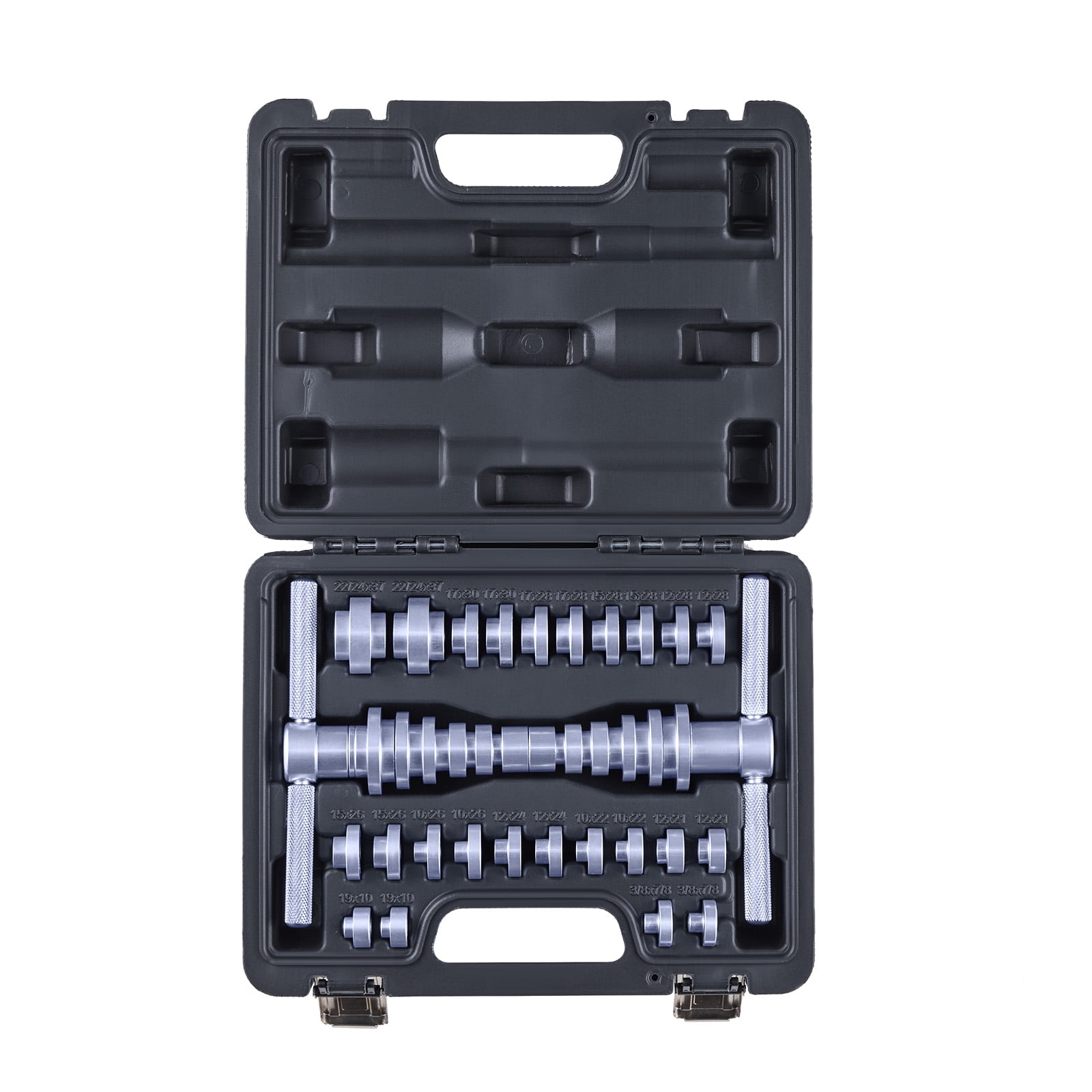 VEVOR Bearing Press Kit, 25 Pcs, Bearing Race and Seal Driver Set with ...