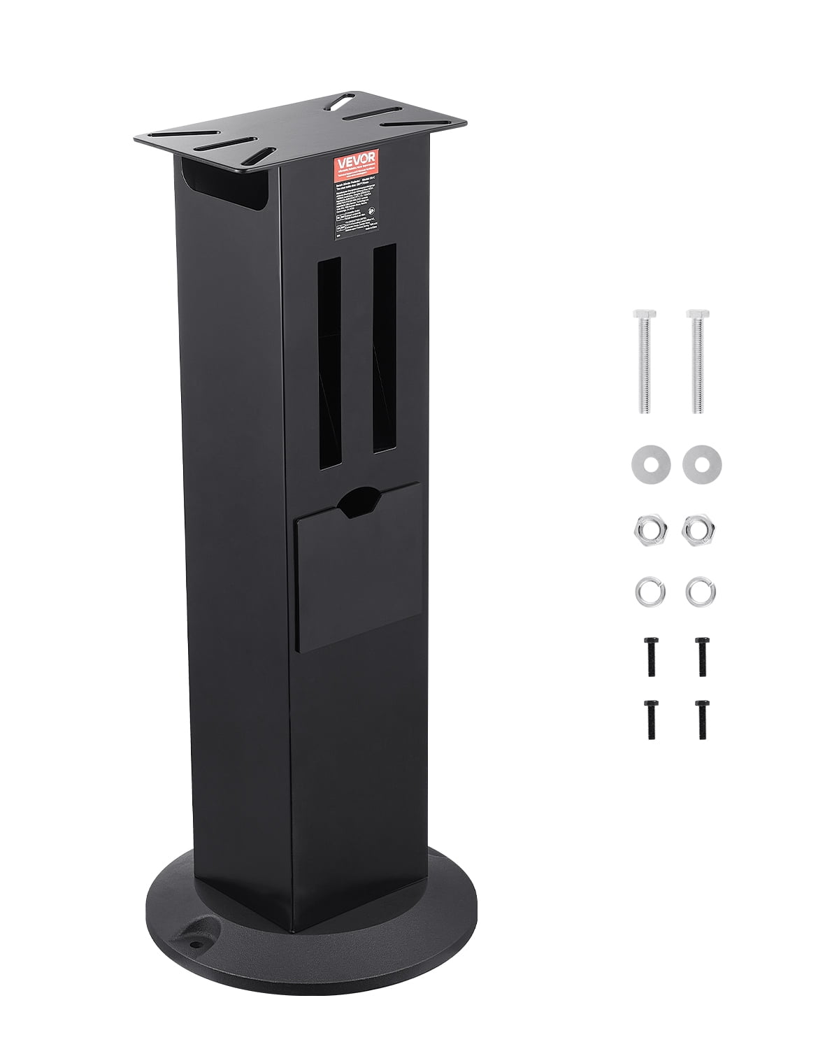 VEVOR Bench Grinder Stand, Heavy-Duty Bench Grinder and Vise Floor ...