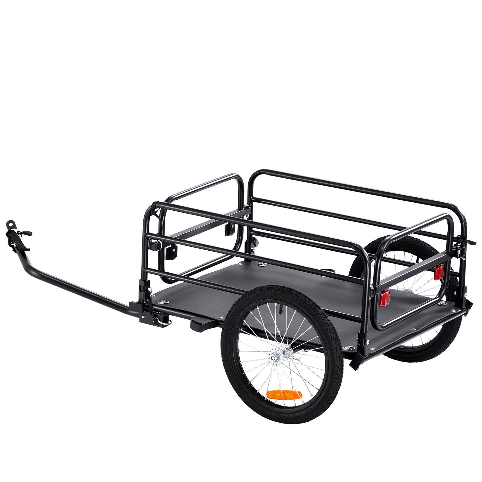 VEVOR Bike Cargo Trailer, 160 lbs Load Capacity, Heavy-Duty Bicycle ...