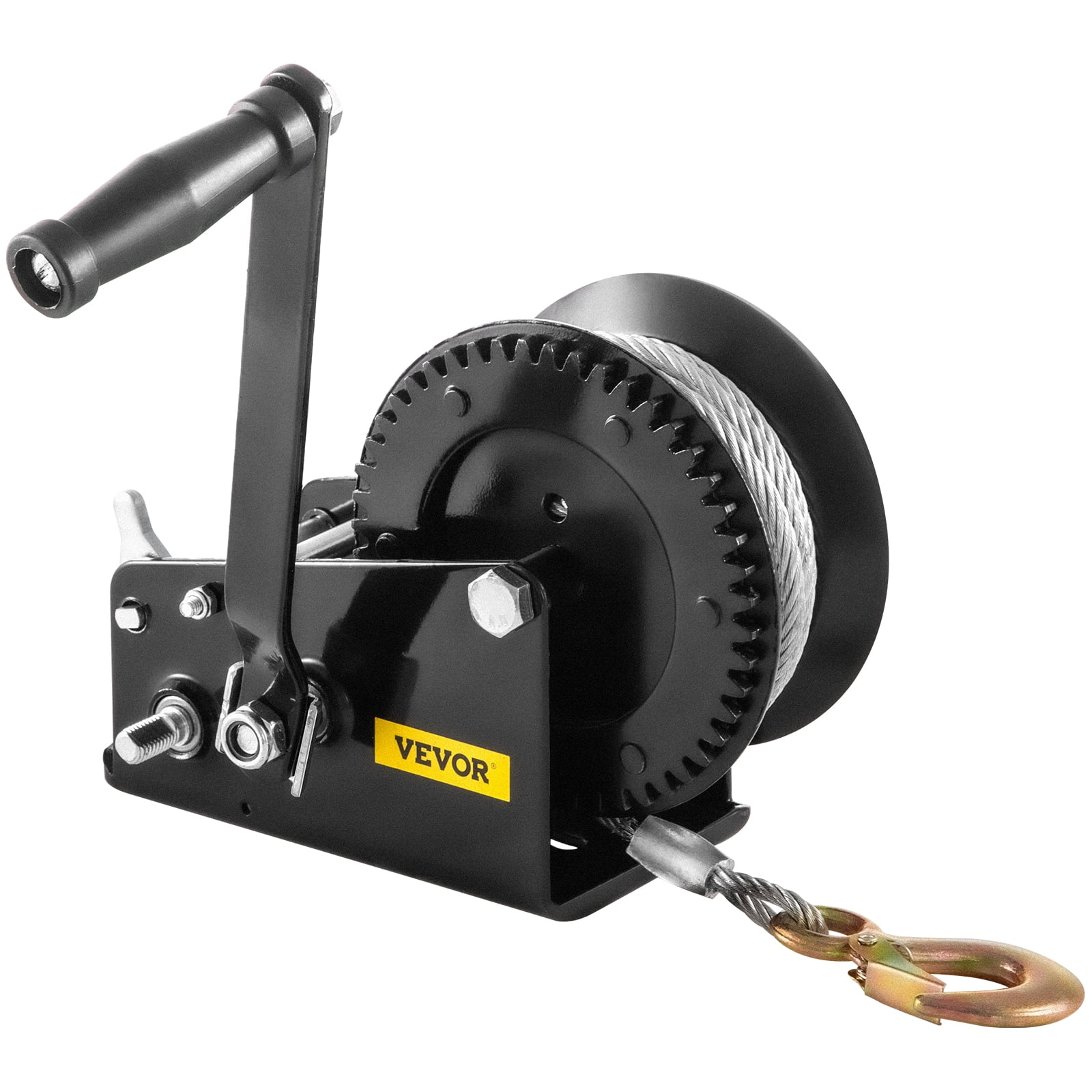 VEVOR Boat Rope Crank, 3500 lbs Capacity Heavy Duty Hand Winch with 10 ...