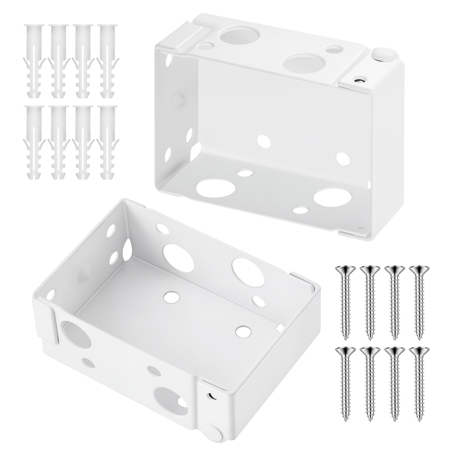 VEVOR Box Mounting Brackets, 2 Pcs, Box Blind Bracket for Window Blinds ...