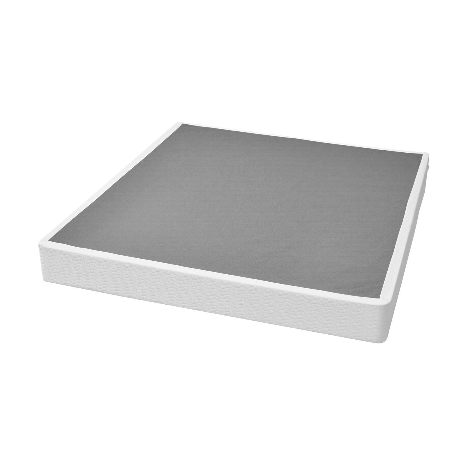 VEVOR Box Spring, King Size Bed Frame with Washable Fabric Cloth, Heavy ...