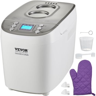 Saki 12-in-1 Automatic Bread Maker with Programmable Digital Control ...