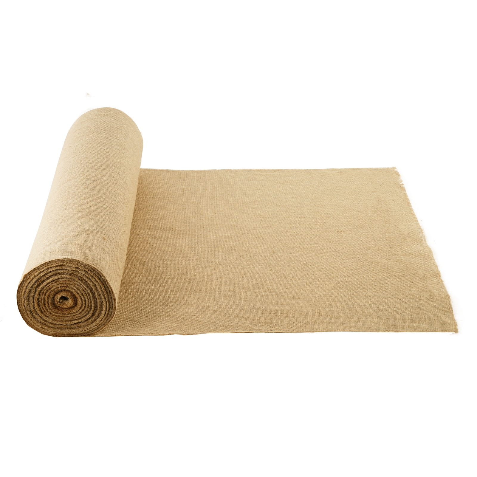 VEVOR Burlap Fabric Roll, 36” x 150 ft & 50 x 50 High Density Wide ...