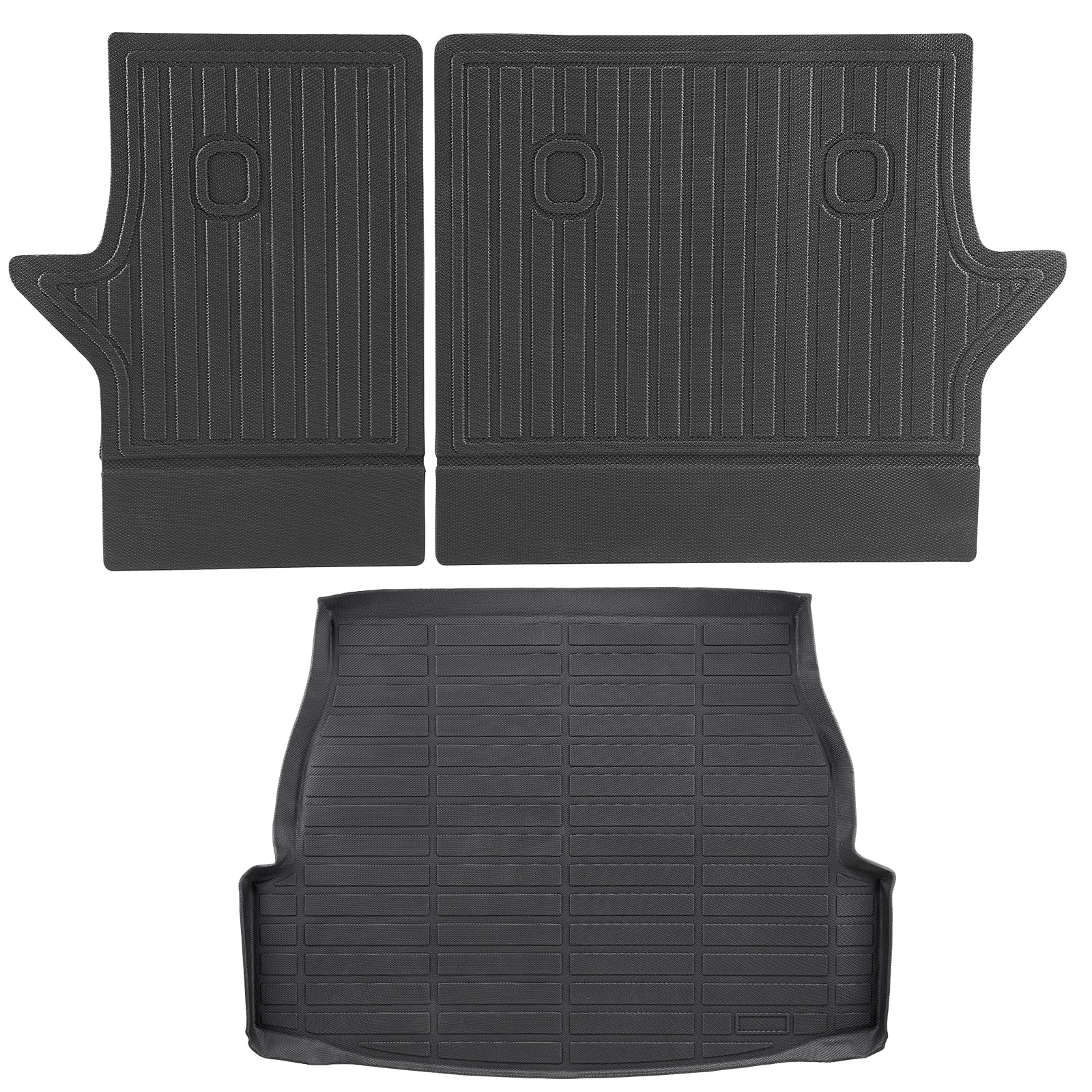 VEVOR Cargo Mats Compatible with Toyota RAV4 2019-2024, Custom Fit TPE ...