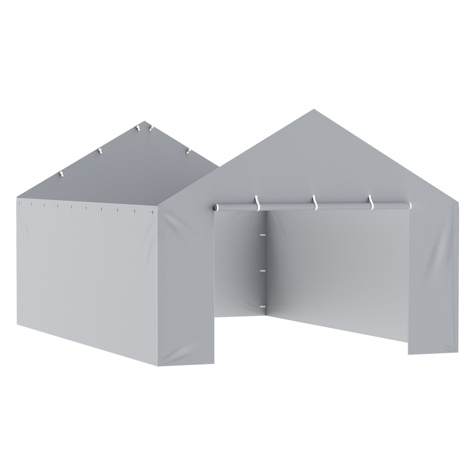 VEVOR Carport Replacement Canopy Side Wall 13 x 20 ft - Heavy-Duty ...