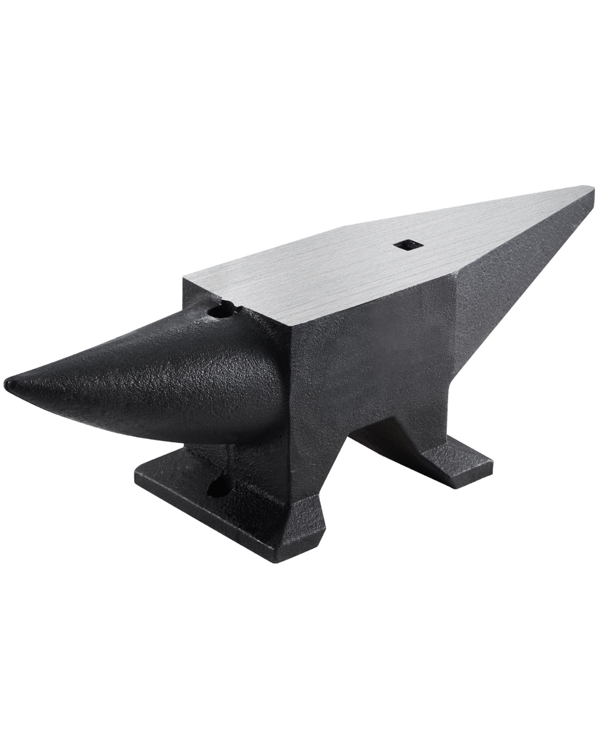 VEVOR Cast Iron Anvil, 86 Lbs Single Horn Anvil with Large Countertop ...