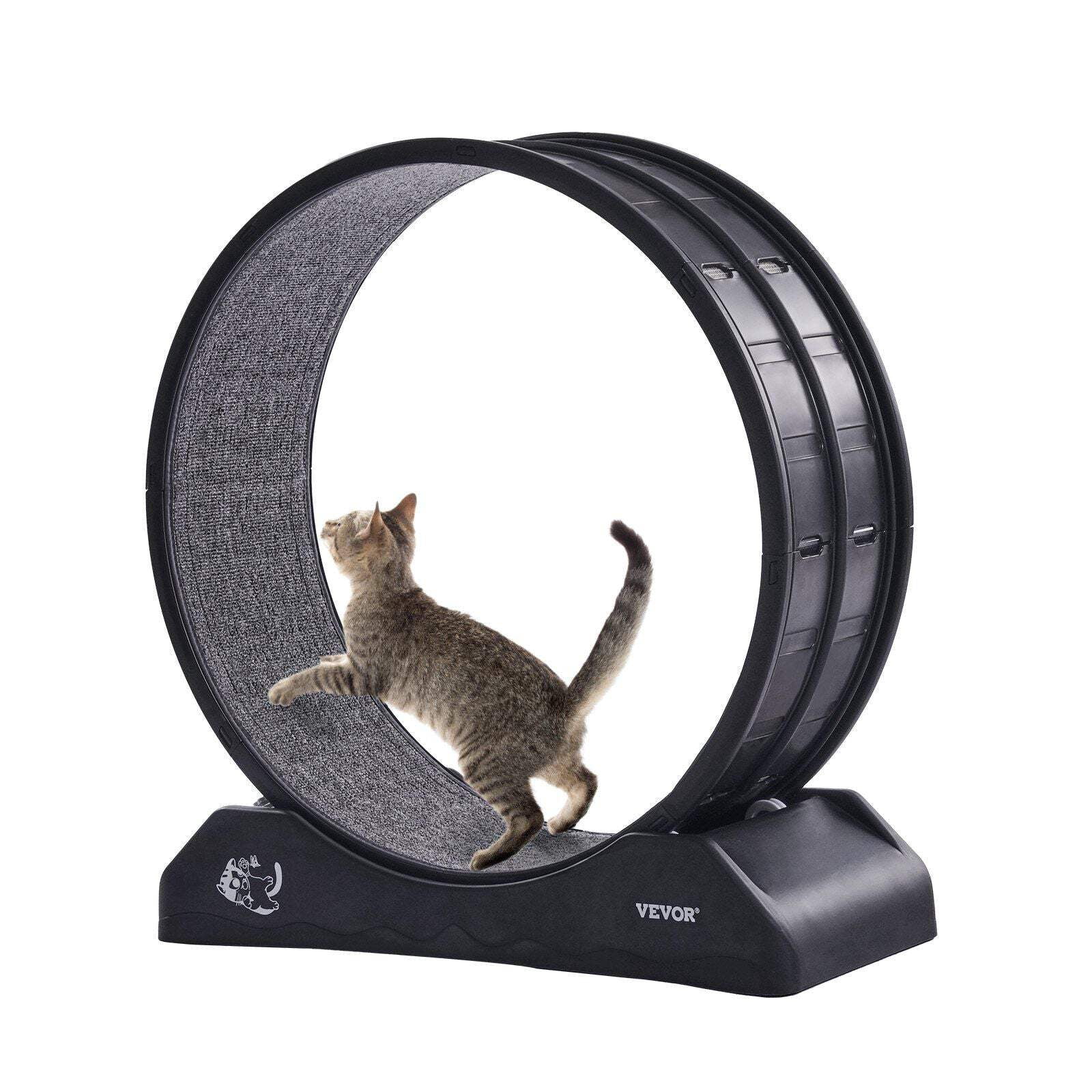 VEVOR Cat Exercise Wheel 31.5 in Large Indoor Cat Running Wheel ...