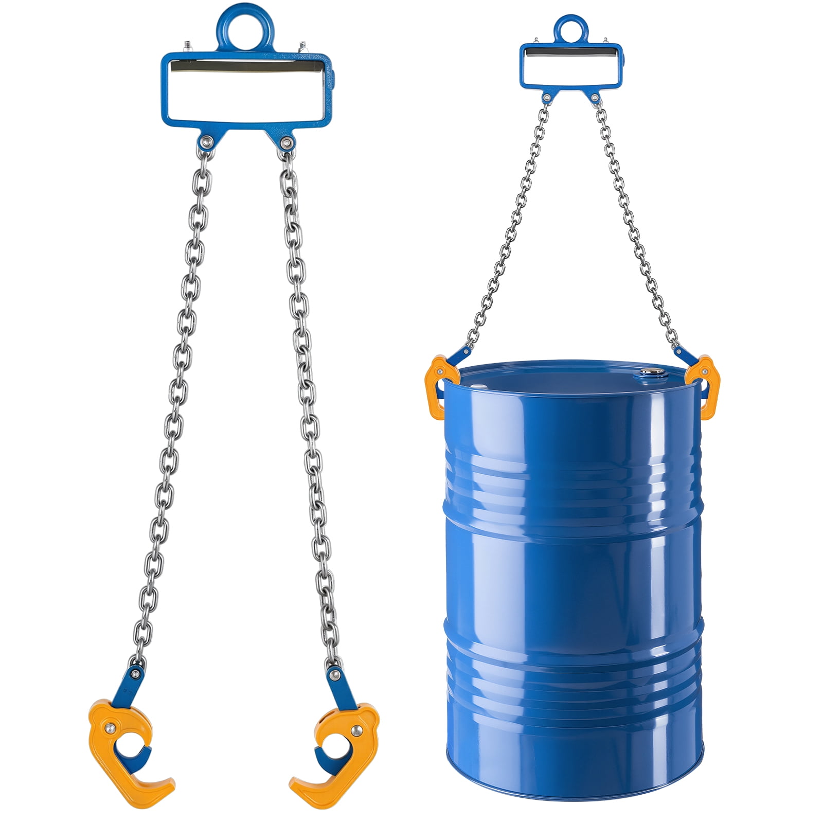 VEVOR Chain Drum Lifter, G80 Drum Lifting Chain Sling with Security ...
