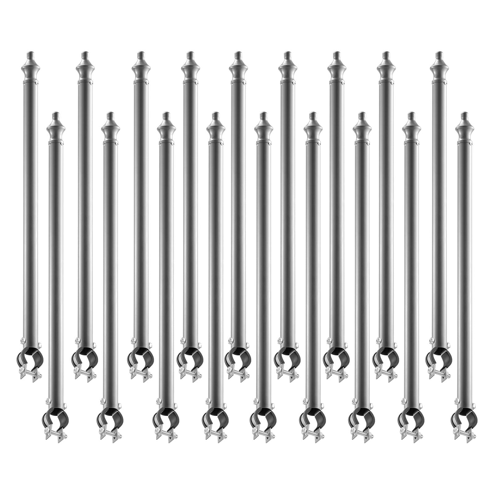 VEVOR Chain Link Fence Extensions, 18 packs 27.4