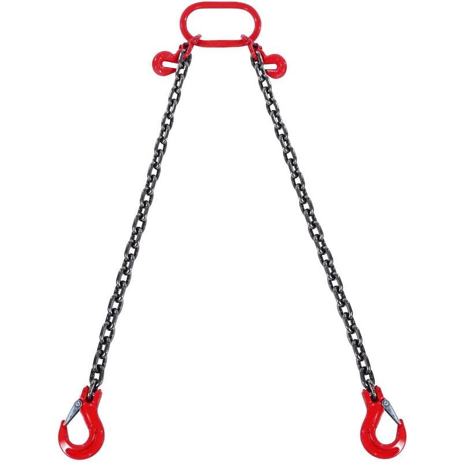 VEVOR Chain Sling, 11000 lbs Weight Capacity, 5/16'' x 5' G80 Lifting ...