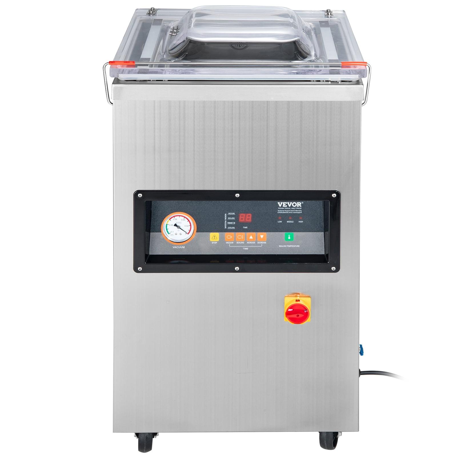 VEVOR Chamber Vacuum Sealer, 600W Sealing Power, Vacuum Packing Machine ...