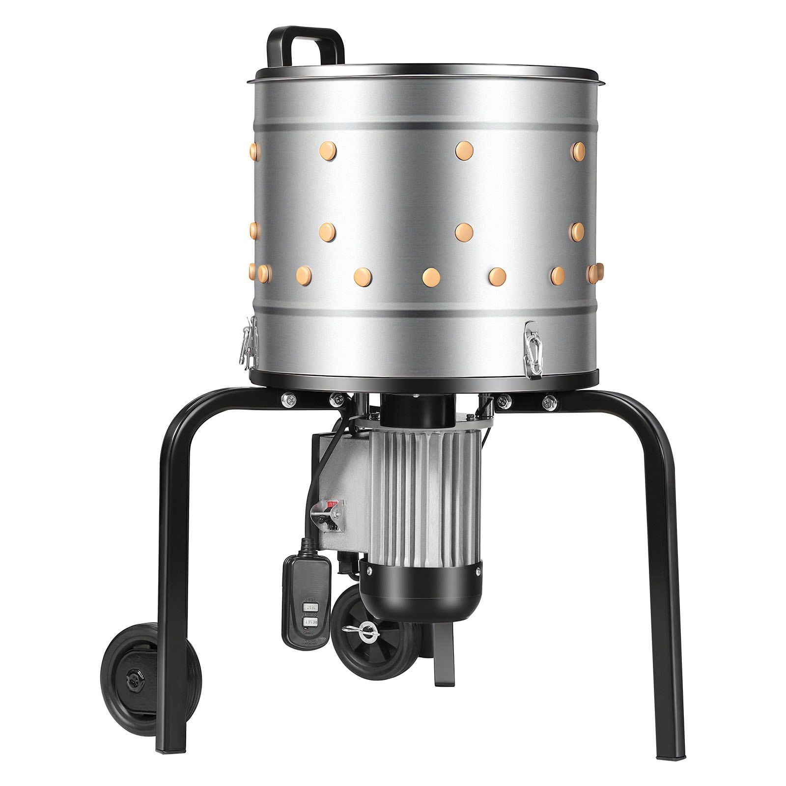 VEVOR Chicken Plucker Machine, 15.7 in Drum, 550W & 275RPM Electric ...