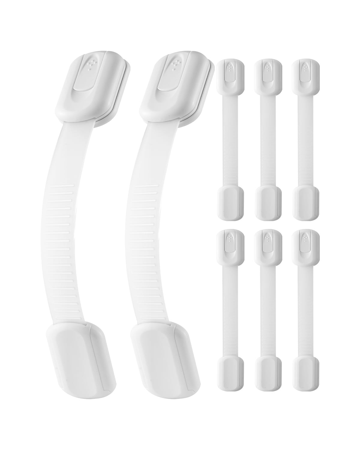 VEVOR Child Safety Strap Locks, 8 Packs Adjustable Baby Proofing ...
