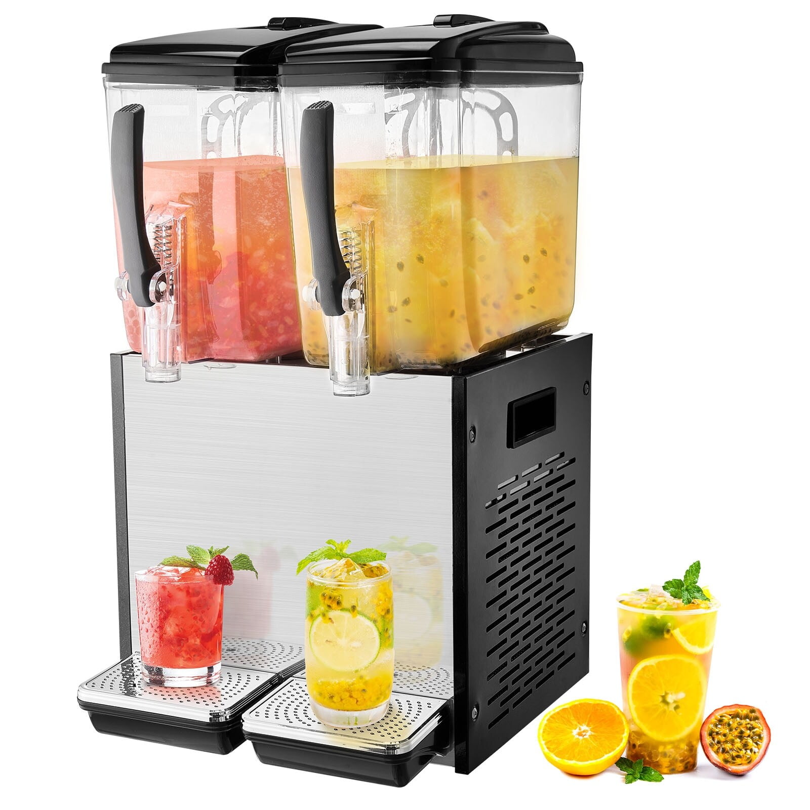 VEVOR Commercial Beverage Dispenser Stainless Steel Food Grade Ice Tea ...
