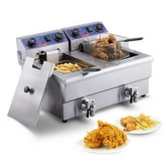 Fried Chicken Stove Commercial Kitchen Deep Fryer Electric Countertop High Pressure Timer Multi ...