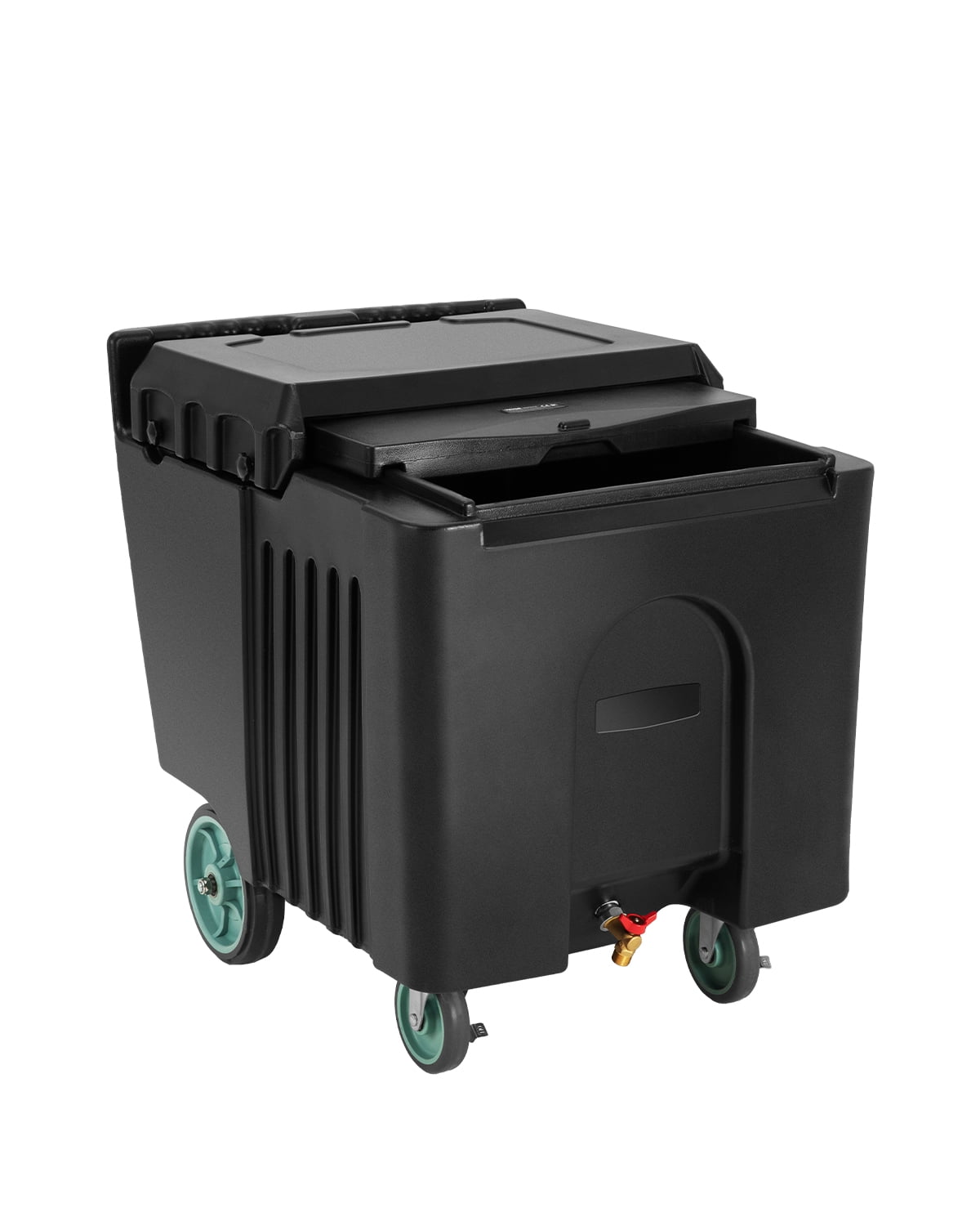 VEVOR Commercial Ice Bin, 125 lbs Portable Ice Caddy, 31.5 x 22.8 x 29 ...