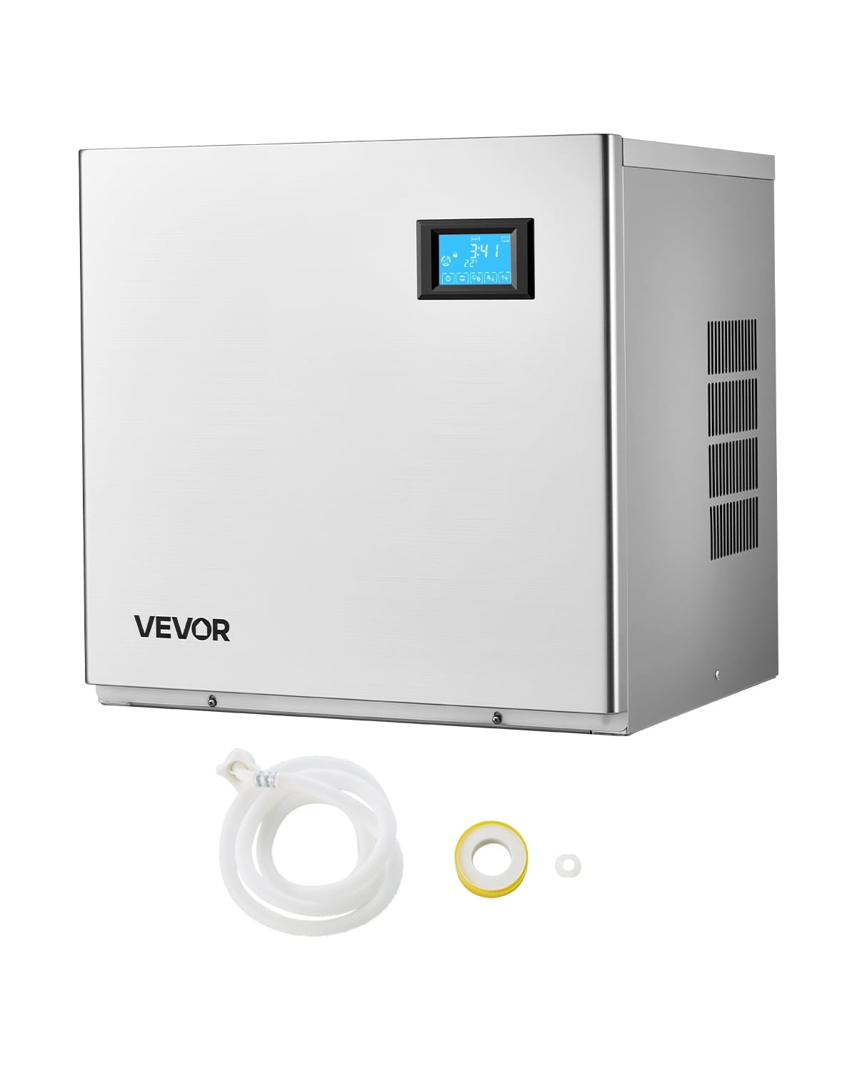 VEVOR Commercial Ice Maker Machine - Head, 360 Lbs/Day Stainless Steel ...
