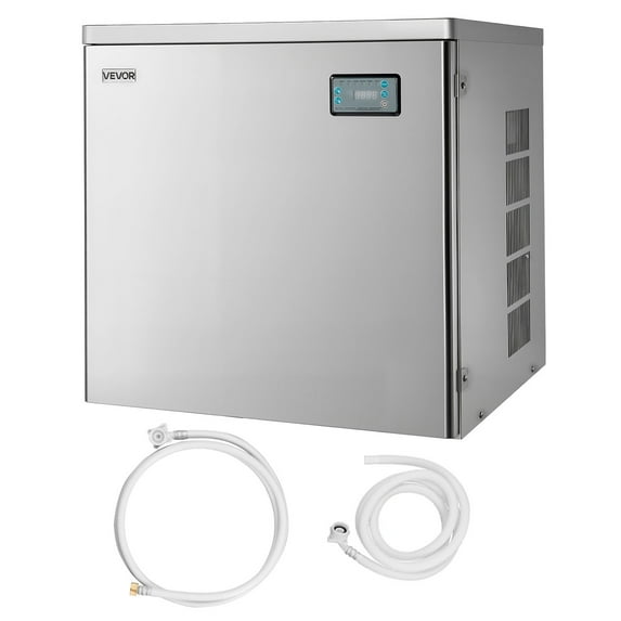 VEVOR Commercial Ice Maker Machine - Head, 650 Lbs/Day Stainless Steel ...