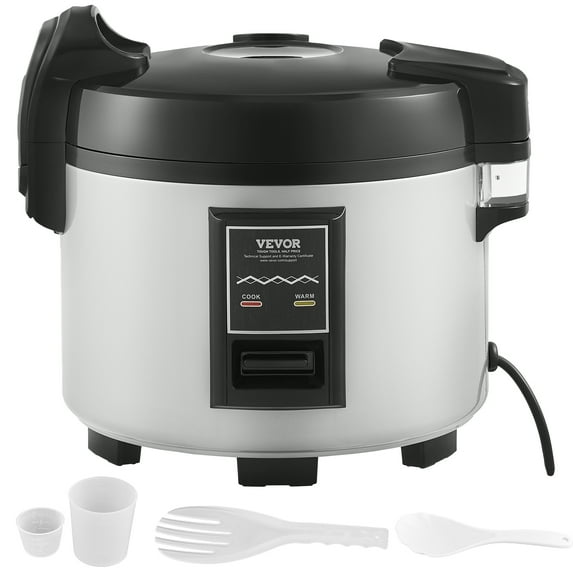 VEVOR Commercial Rice Cooker, 45-Cup Rice Cooker, 9.51 Qt / 9 Liter ...