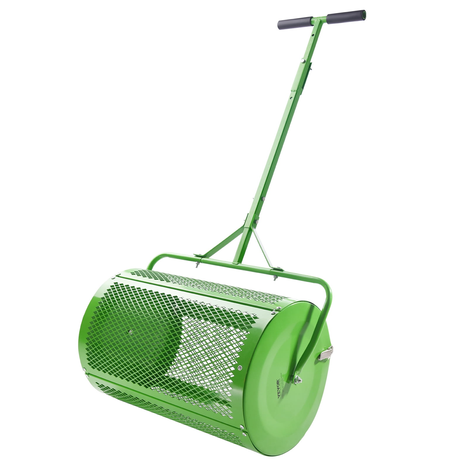 VEVOR Compost Spreader and Peat Moss Spreader,24" Push/Tow-Behind ...