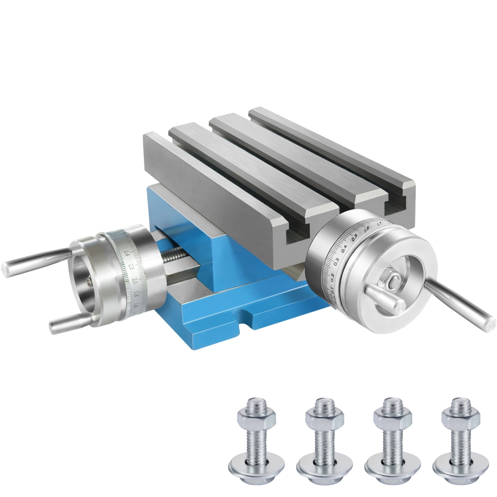 VEVOR Compound Slide Milling Table, 4-7/10" x 4-3/10" Multifunction ...