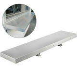 VEVOR Concession Shelf 48L x 12W inch Stainless Steel Drop Down Folding ...
