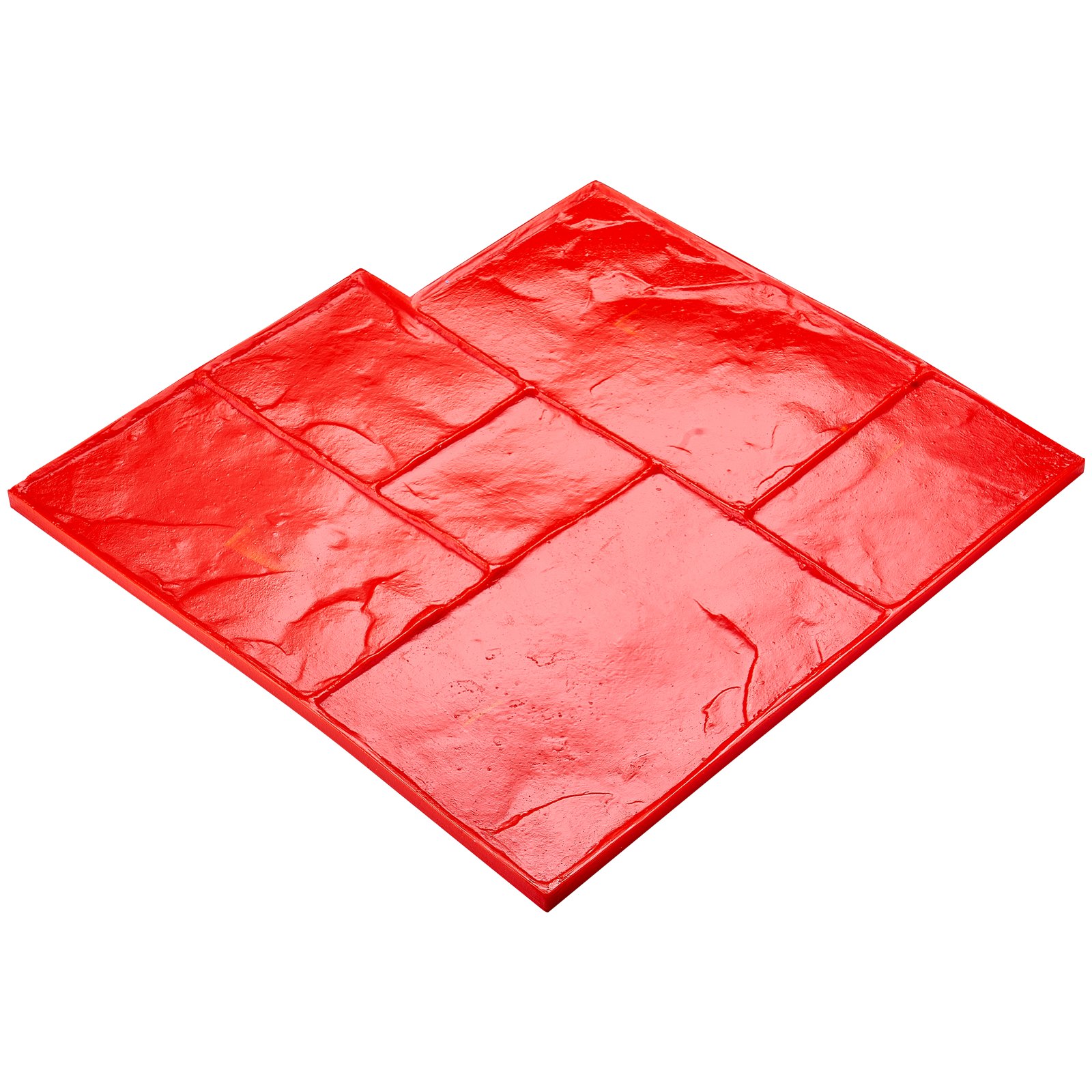 VEVOR Concrete Stamps Mat, 24"x24" Texturing Skin, Polyurethane ...