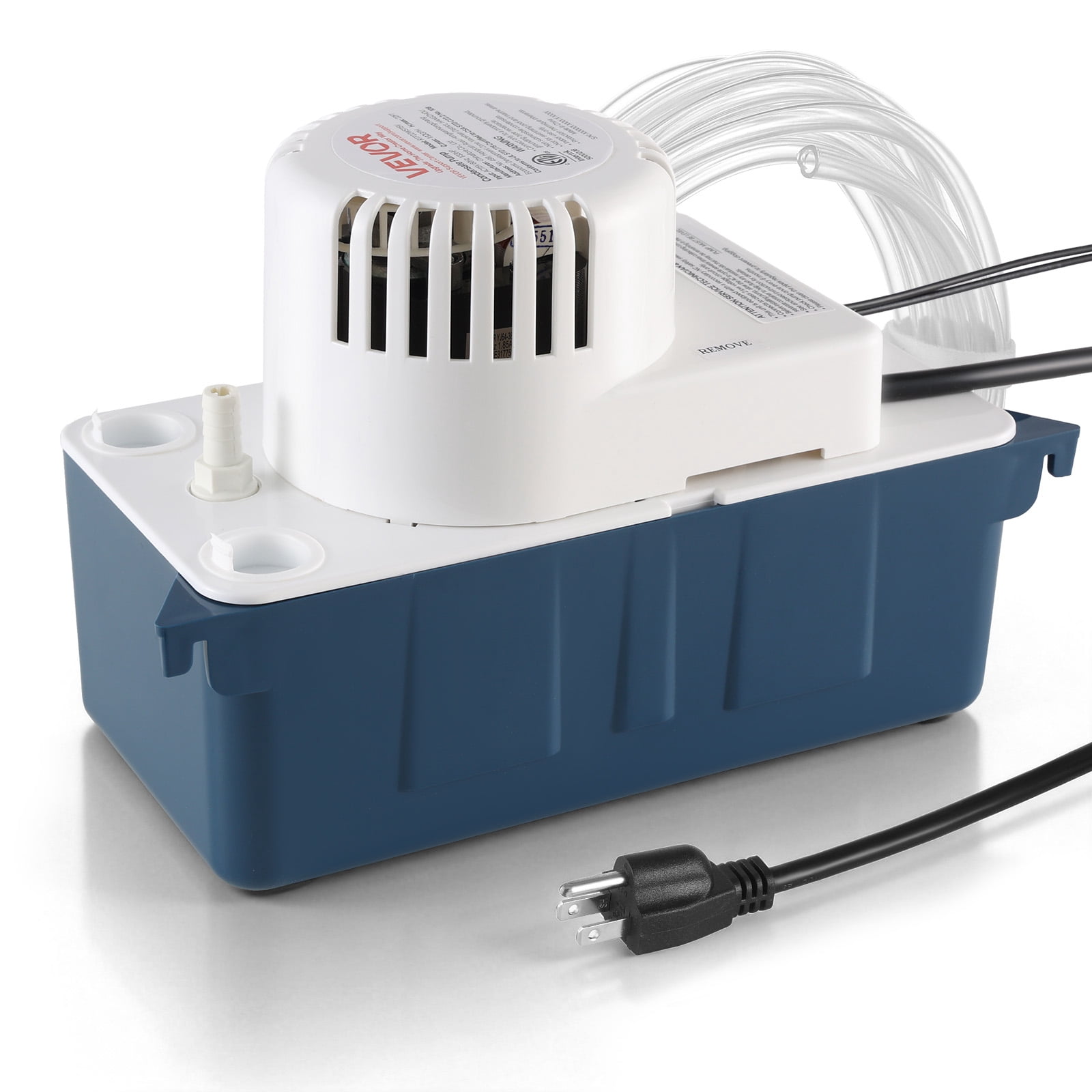 VEVOR Condensate Pump, 1/33 HP, 100 GPH, 22 ft Lift, 115V Automatic ...
