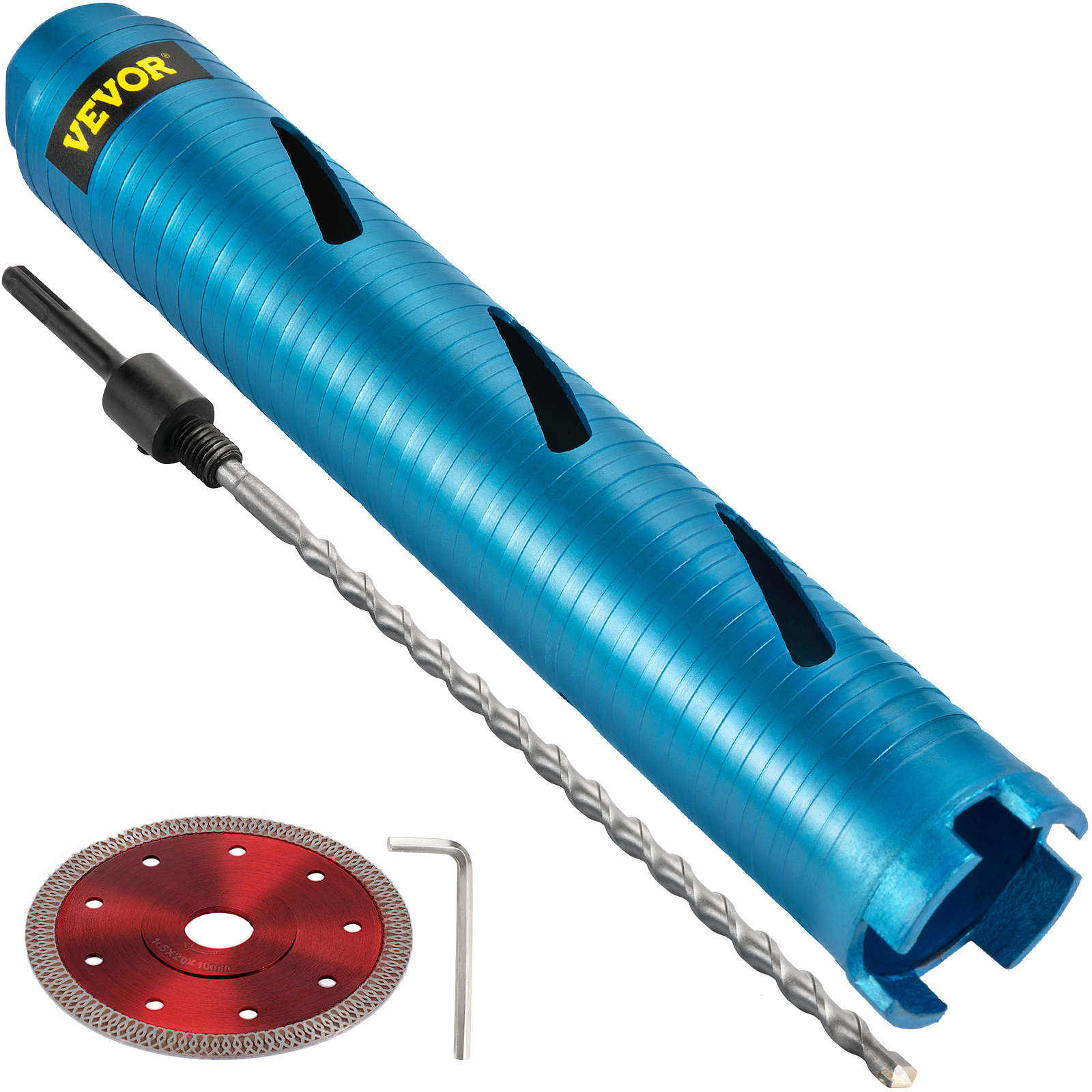 MTP ® Core Bit Adapter 1-1/4" - 7 UNC Thread Male to SDS MAX SDS-MAX ...