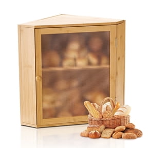 Shop Stylish Large Corner Bread Boxes for Kitchen Countertops