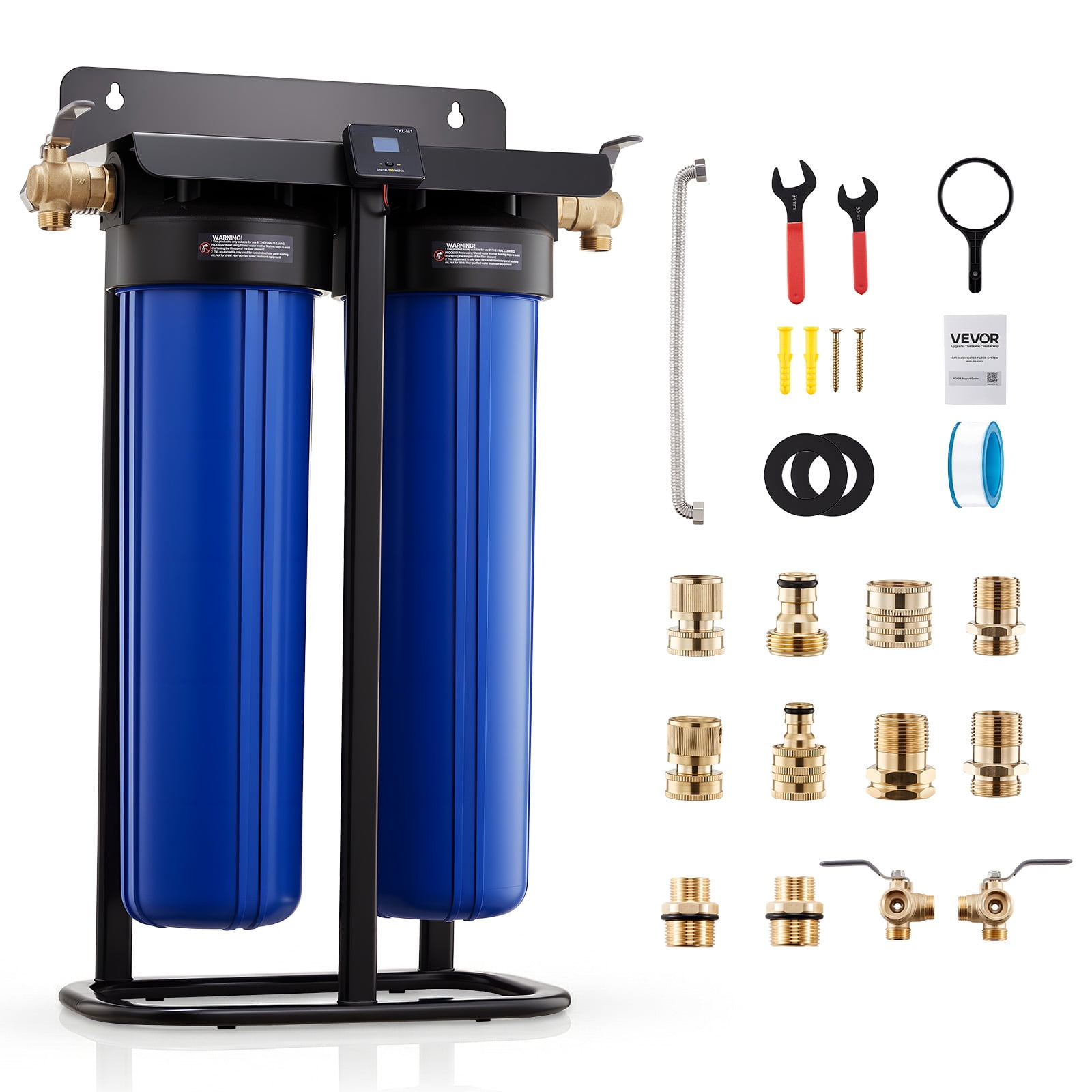 VEVOR Deionized Water System for Car Wash, Spotless Car Wash Water ...