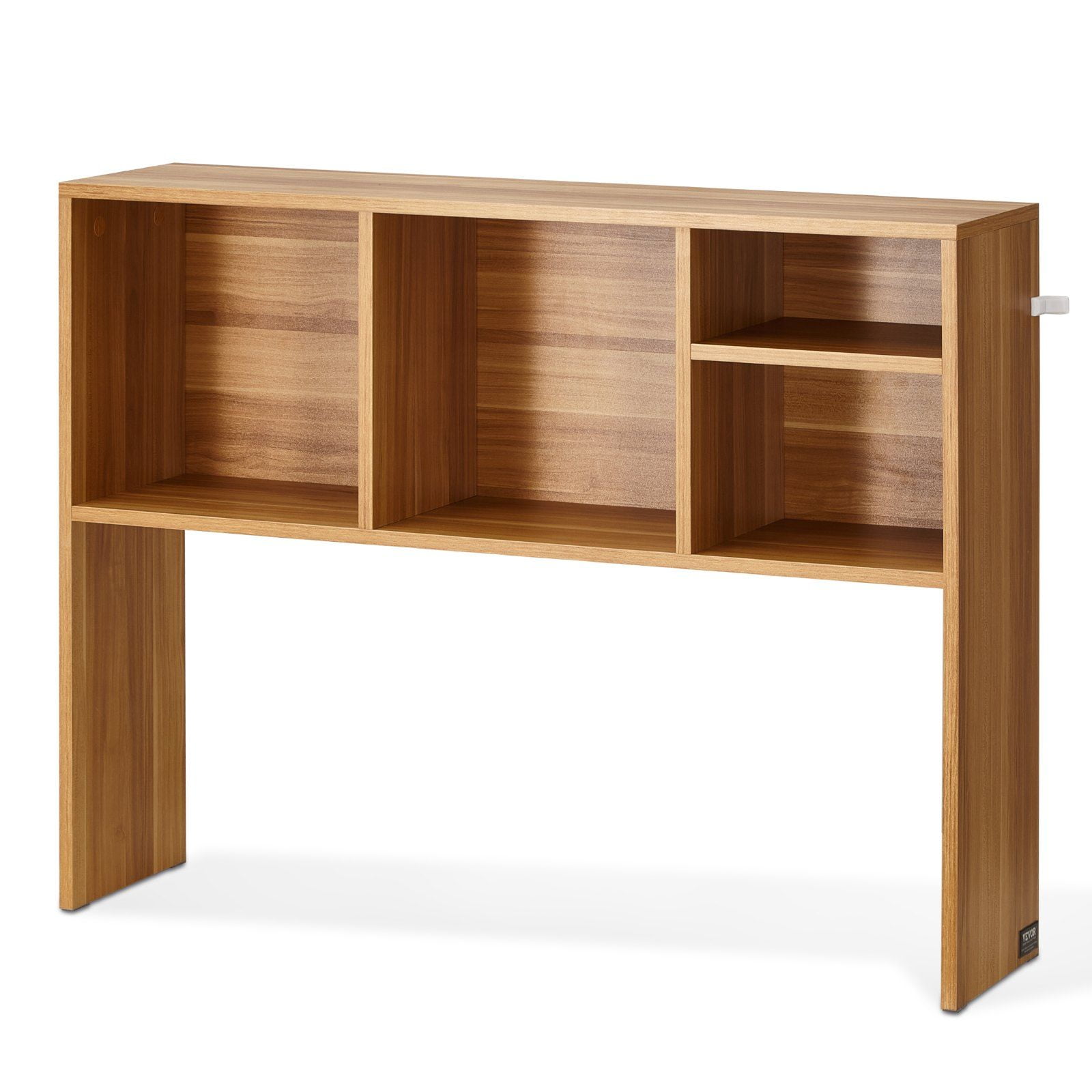 VEVOR Desktop Bookshelf, 1-Tier Wood Desktop Storage Organizer, 37" x 9 ...